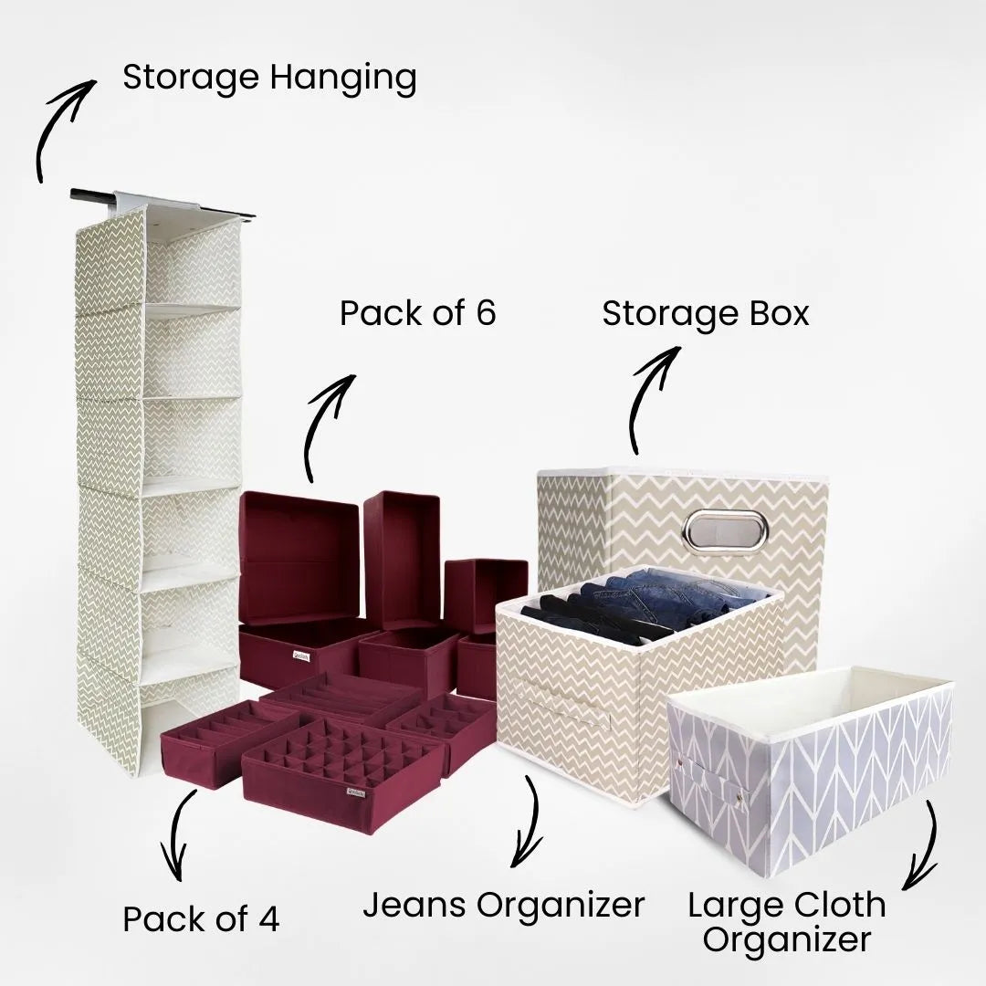 Clothes Organizers – Drawer, Jeans, Undergarments & More | Qoolish.pk